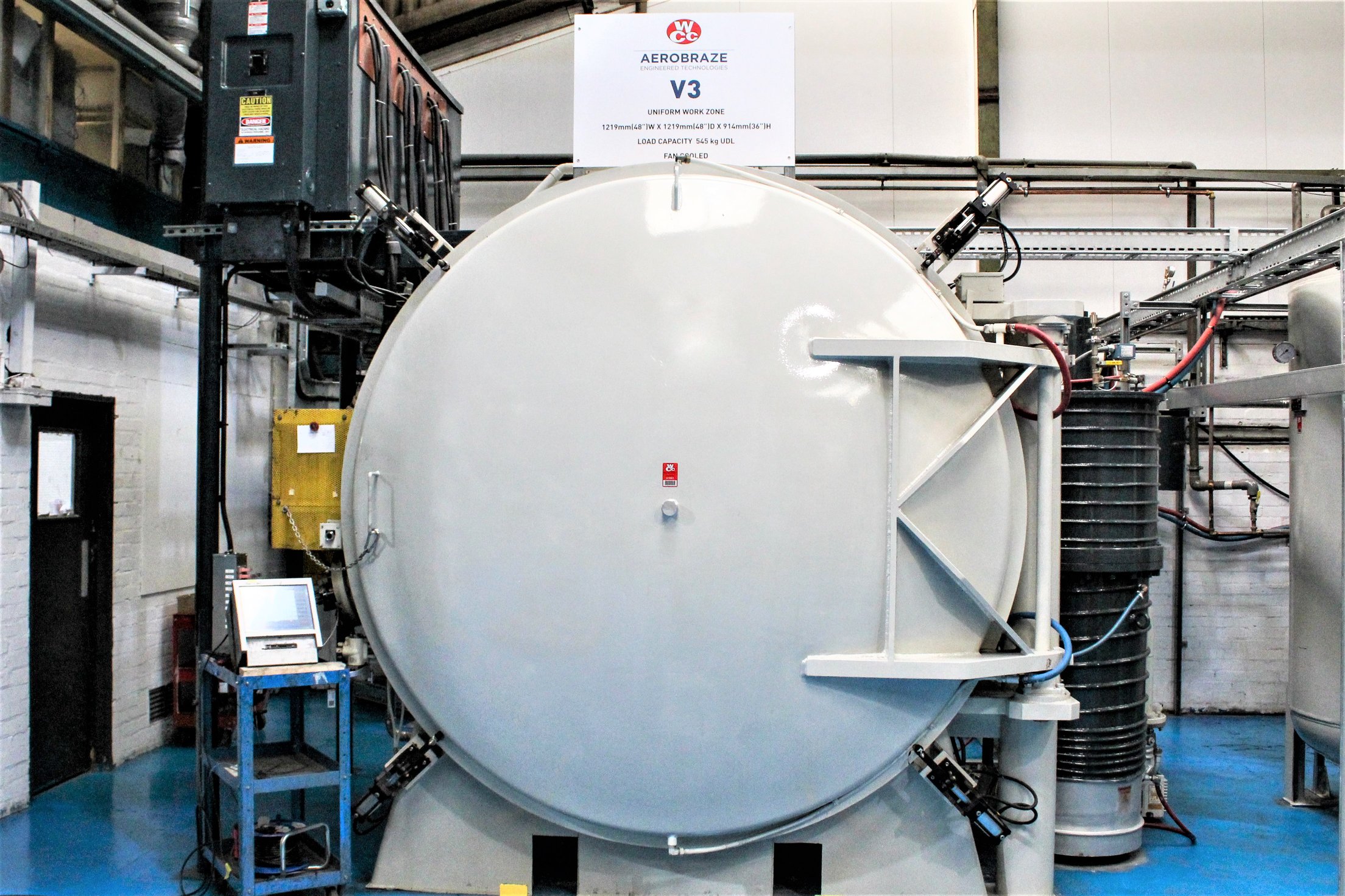 Upgrade to UK Brazing Centre - Ipsen Brazing Vacuum Furnace Installed