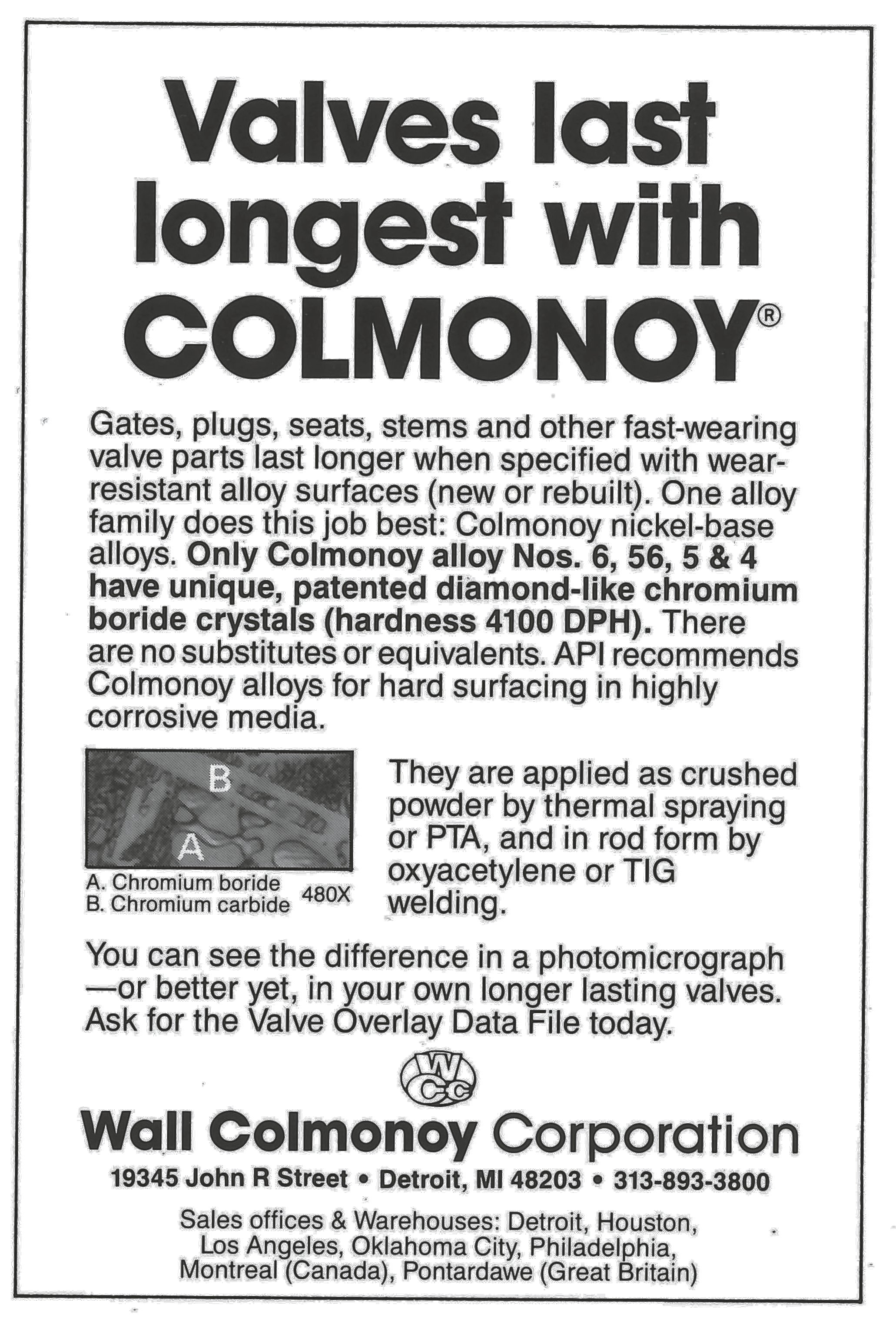 Colmonoy® Origins – A Nickel-based Hardfacing Alloy