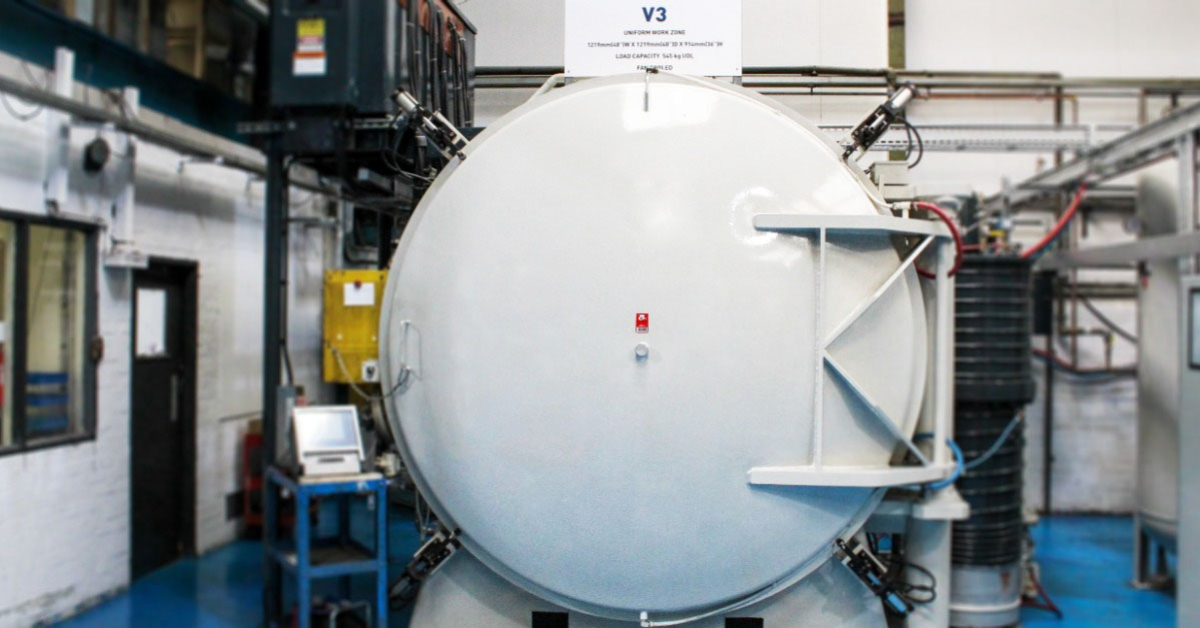 Upgrade to UK Brazing Centre - Ipsen Brazing Vacuum Furnace Installed